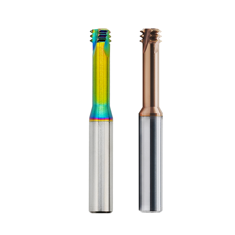 Three Teeth Thread End Mill for aluminum or steel