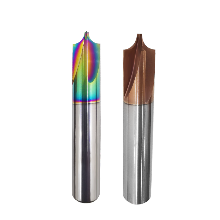 Radius End Mill 4Flute Internal R Milling Cutter-china Saimotools